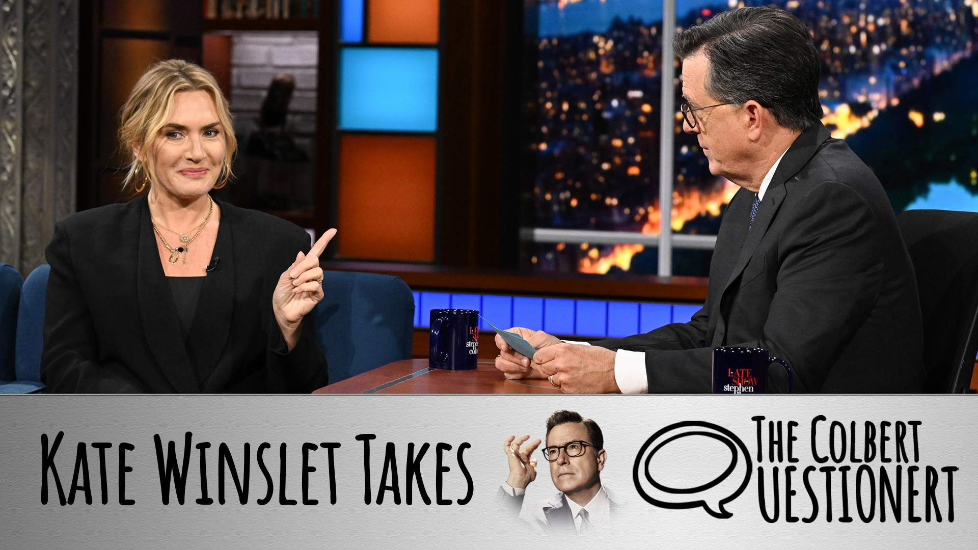 Watch The Late Show with Stephen Colbert: Kate Winslet Takes The ...