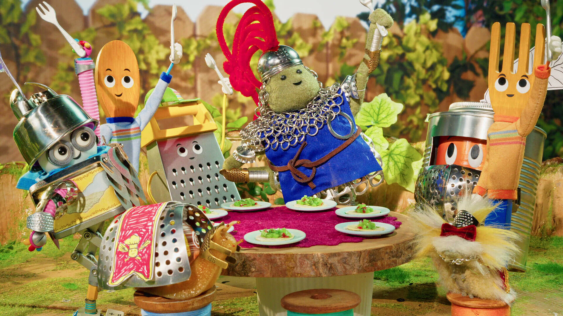 Watch The Tiny Chef Show Season 3 Episode 1: Nopales Tacos / Sloppy ...