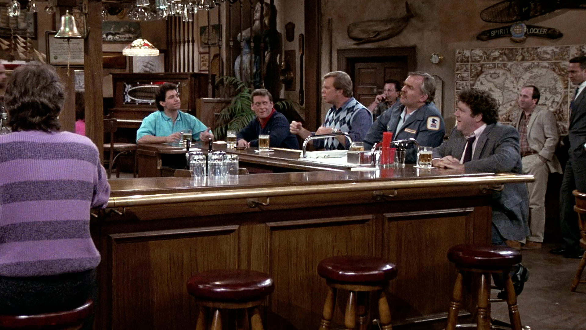 Watch Cheers Season 6 Episode 23: Bar Wars - Paramount+ Australia
