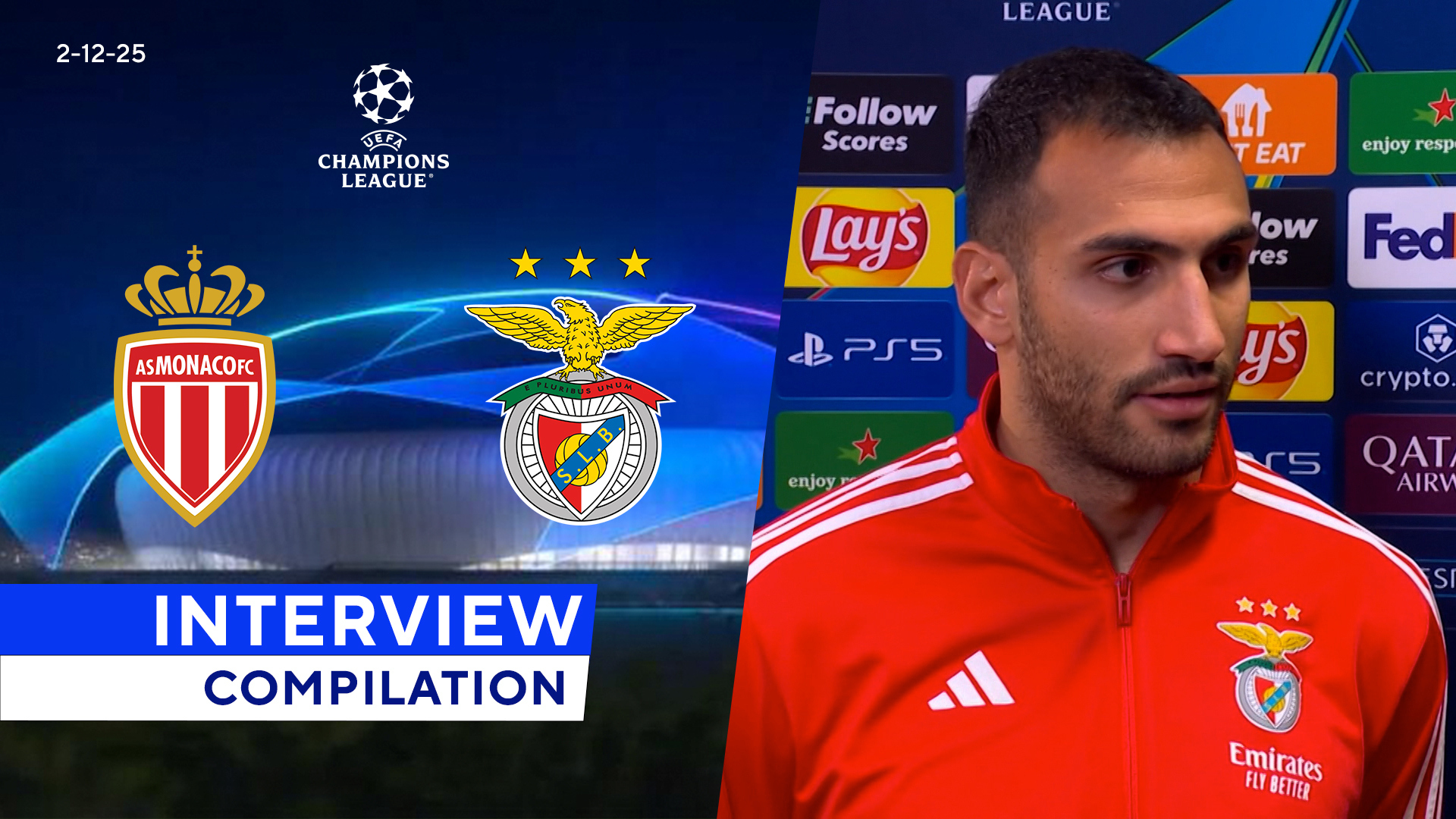 Watch UEFA Champions League Season 2025 Episode 0: Interview Compilation: Monaco vs. Benfica ...