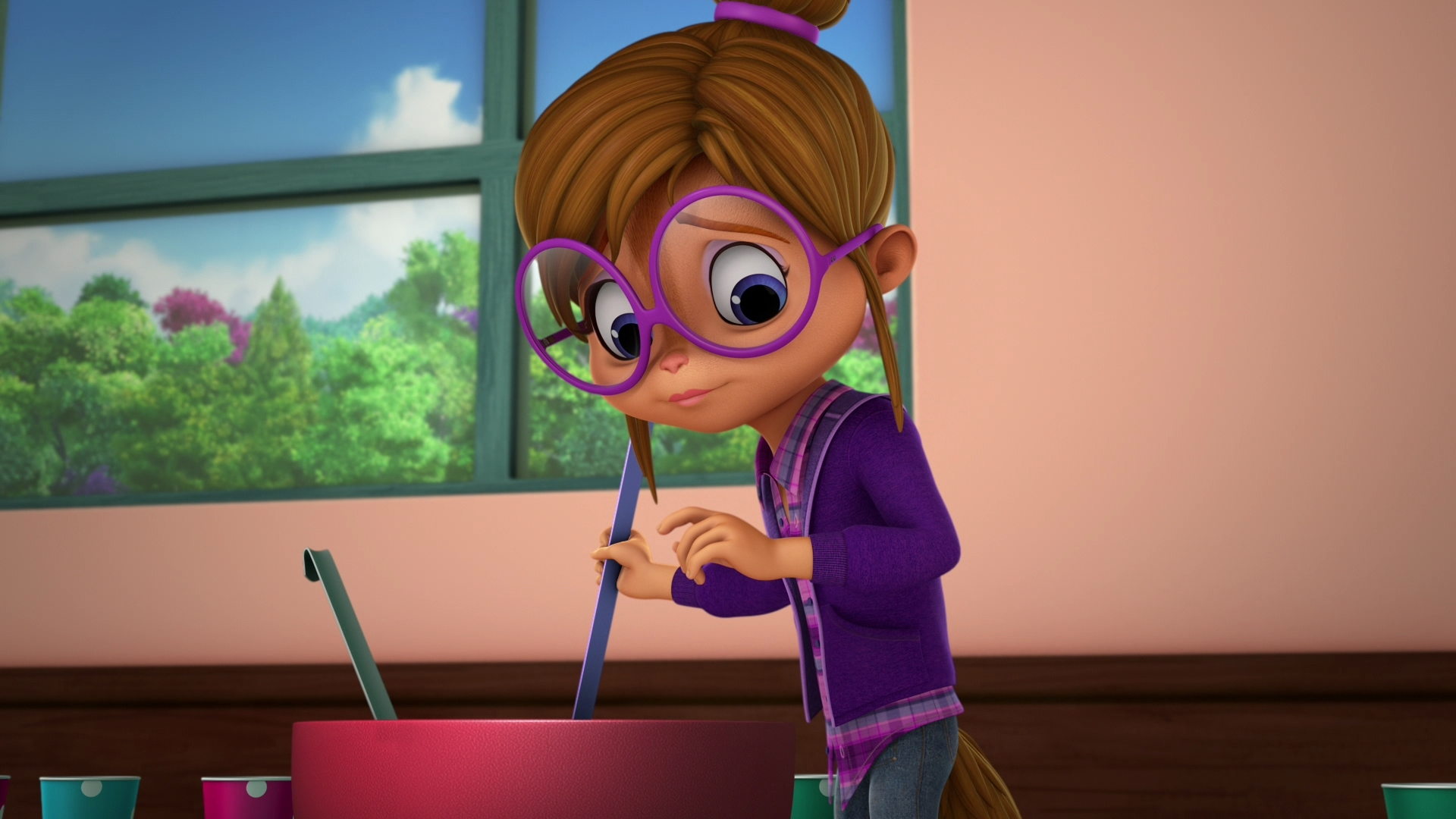 Alvin E I Chipmunks Jeanette Alvin's New Friend (Ready To Read, Level
