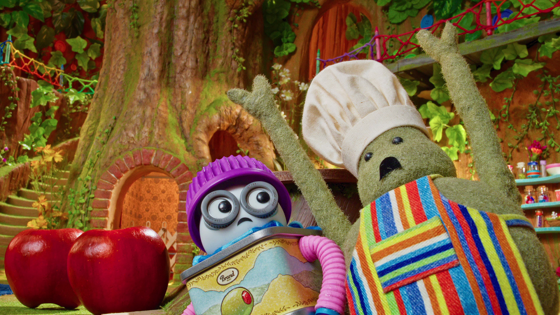 Watch The Tiny Chef Show Season 3 Episode 10: Baked Apples / Vegetable ...