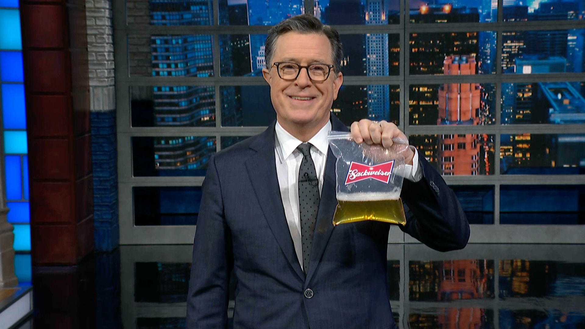 Watch The Late Show with Stephen Colbert: Beer Will Cost More Under “Chaotic” Tariffs | Trump ...