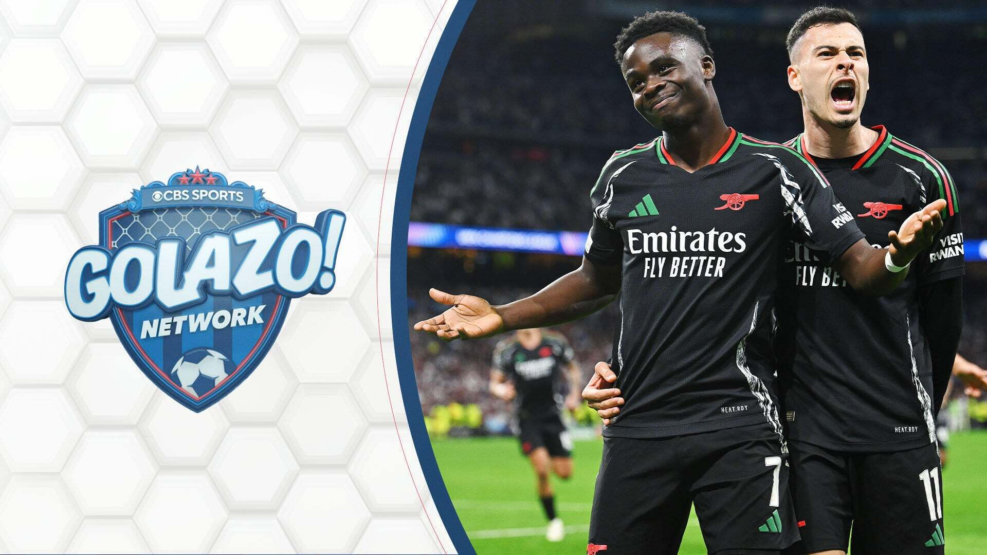 Watch CBS Sports Golazo Network Season 2025 Episode 0: Arsenal ADVANCE ...