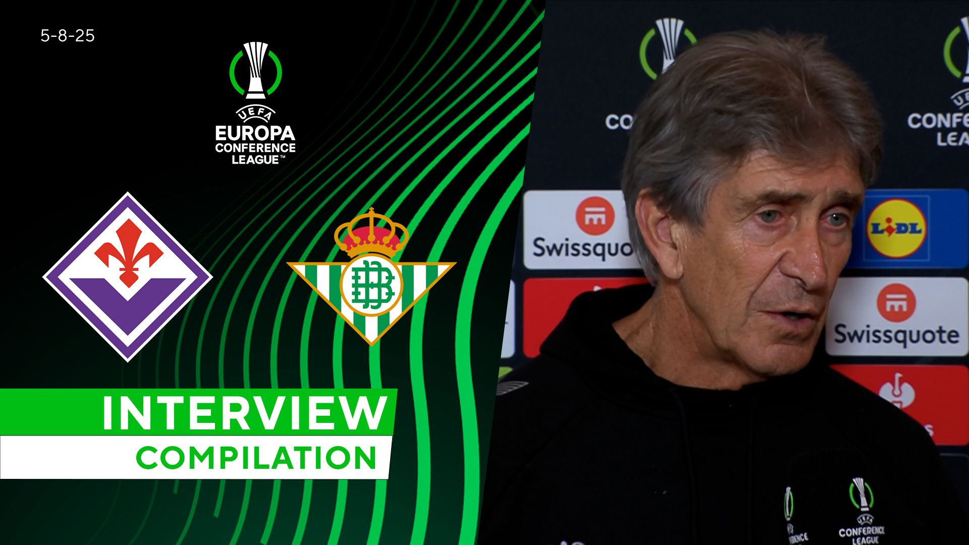 Watch UEFA Europa Conference League Season 2025 Episode 0: Interview Compilation: Fiorentina vs ...