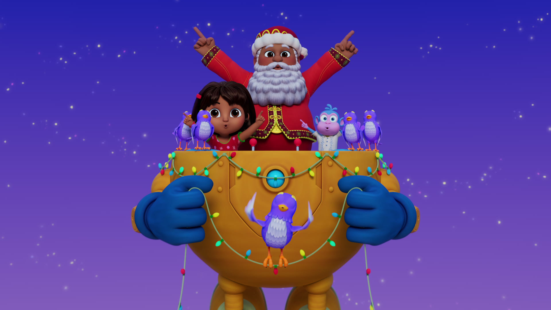 Watch DORA Season 3 Episode 19: DORA - Dora Saves Christmas - Paramount+