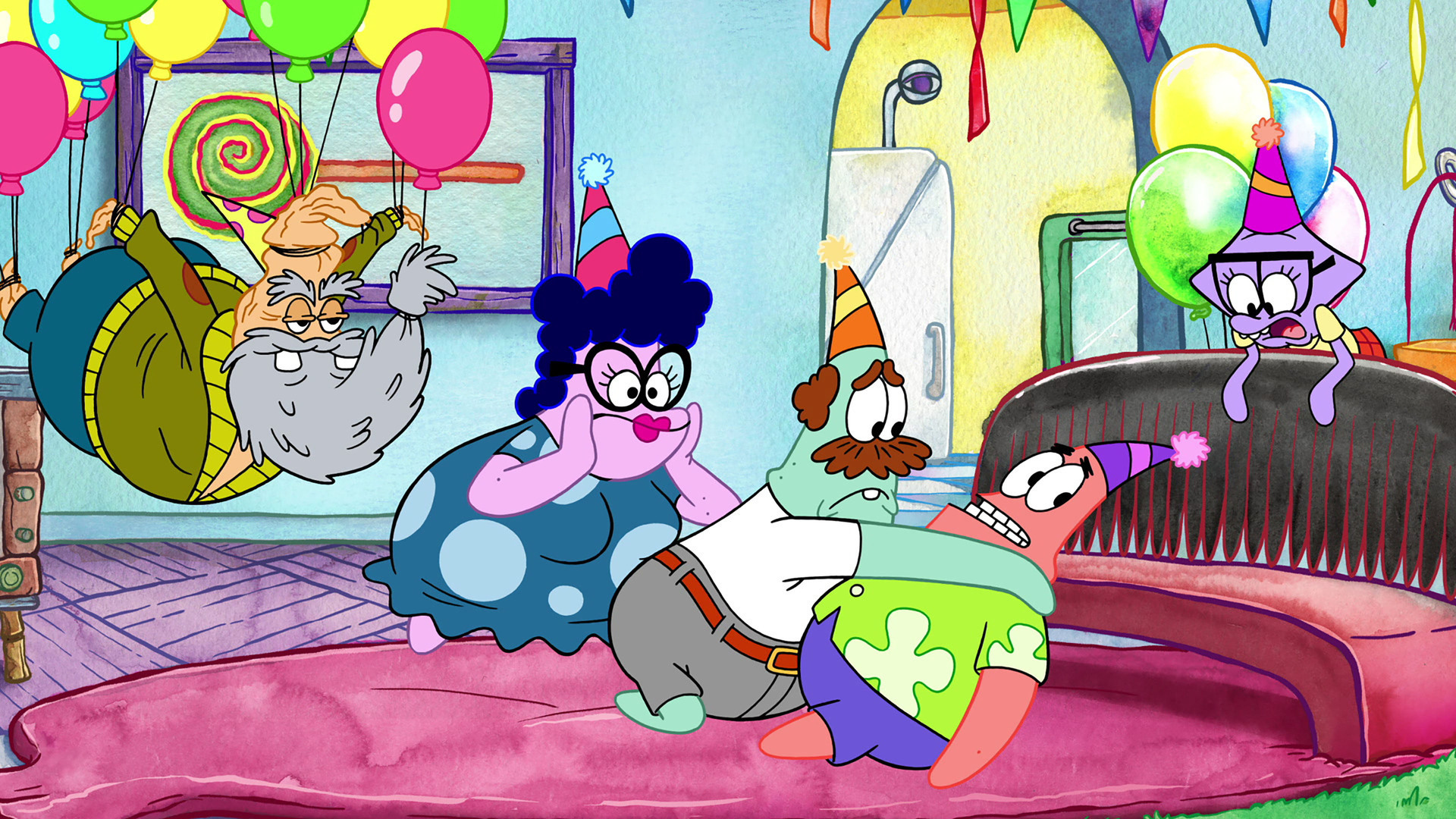 patrick star party
