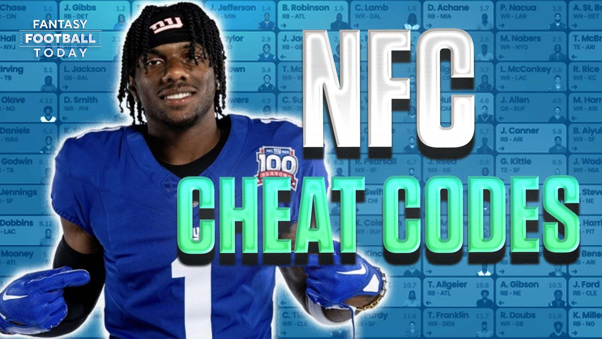 Watch NFL on CBS Season 2025 Episode 47: Fantasy Football Today: 6 NFC ...