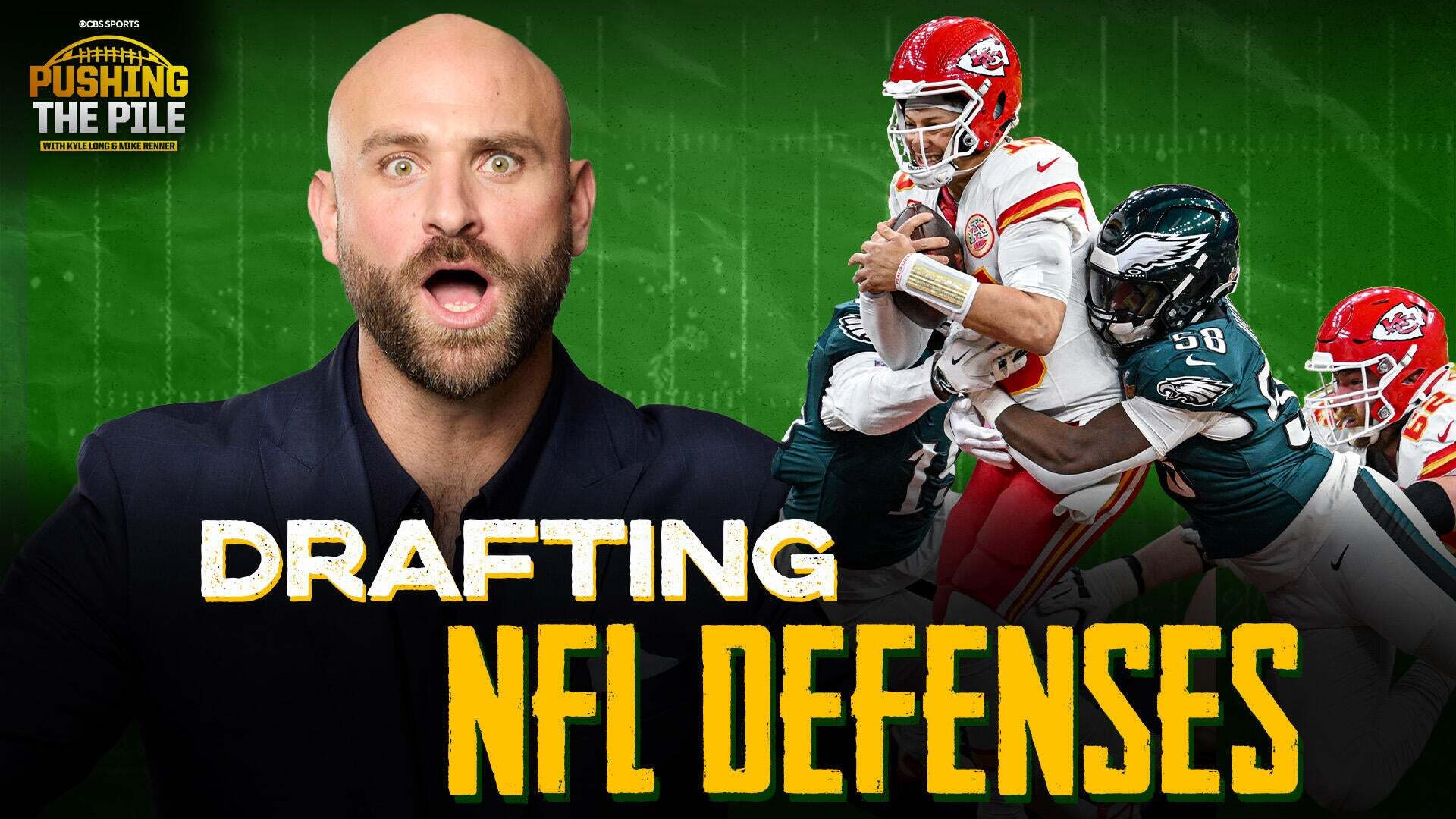 Watch NFL on CBS Season 2025 Episode 0: Pushing the Pile: Drafting the NFL's Best Defenses ...