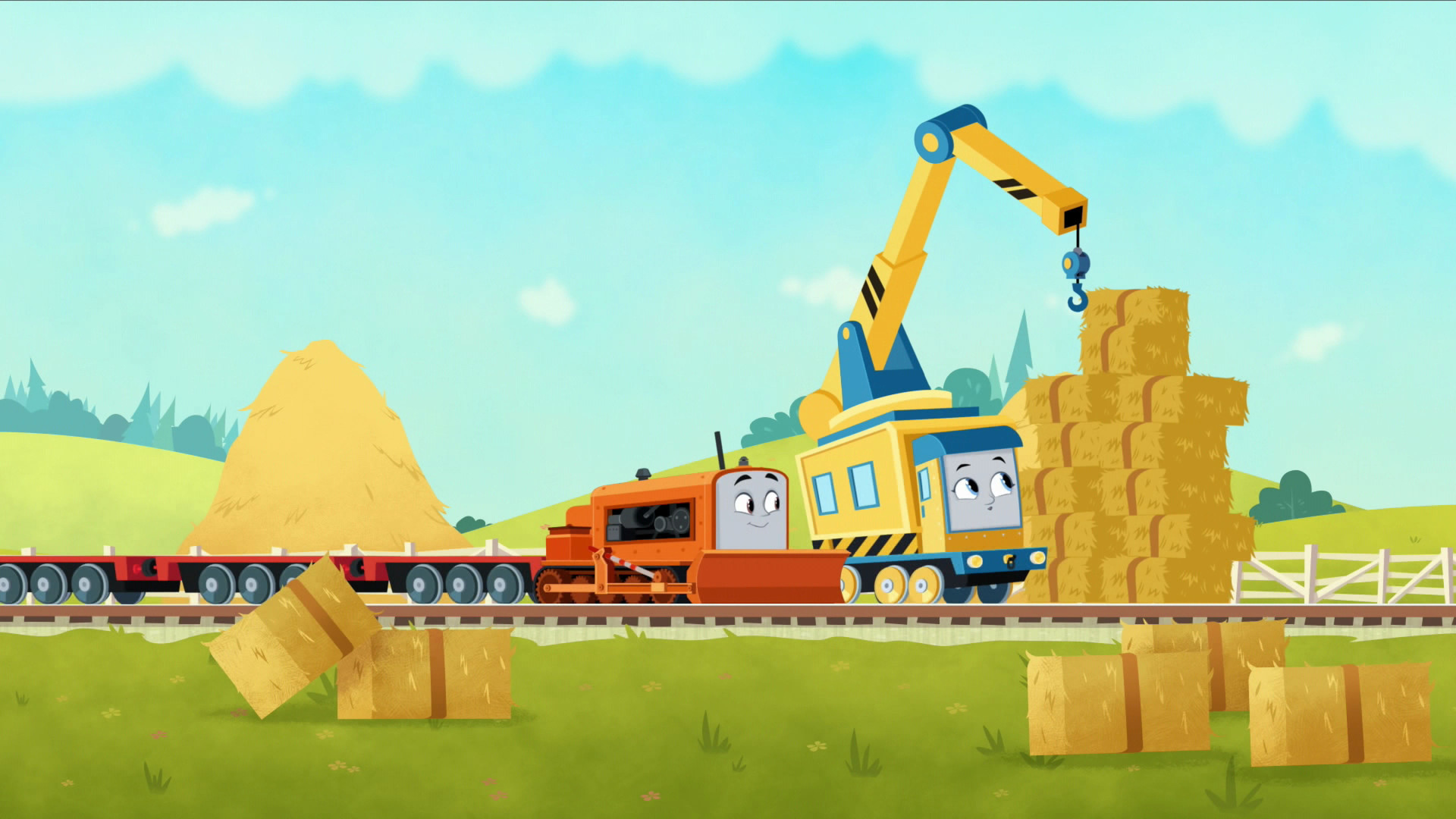 Watch Thomas & Friends Season 26 Episode 38: Hay Fort Frenzy ...