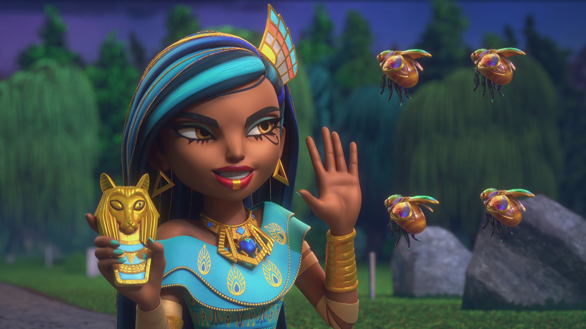 Watch Monster High Season 2 Episode 3: Mummy In the Mirror/How to Scare ...