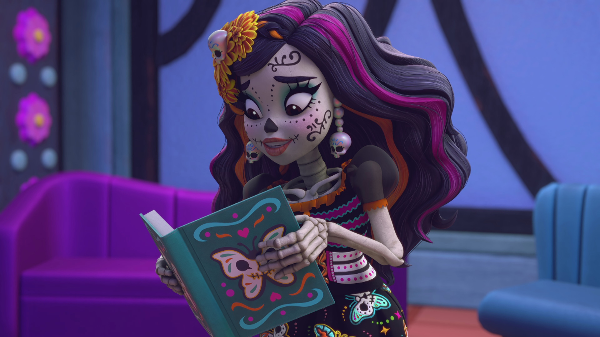 Watch Monster High Season 2 Episode 2: Monster High - New Witch In Town/Play It Again, Clawd ...
