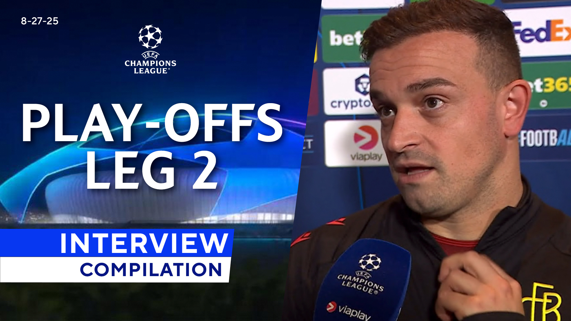 Watch UEFA Champions League Interview Compilation: Play-off Interview ...