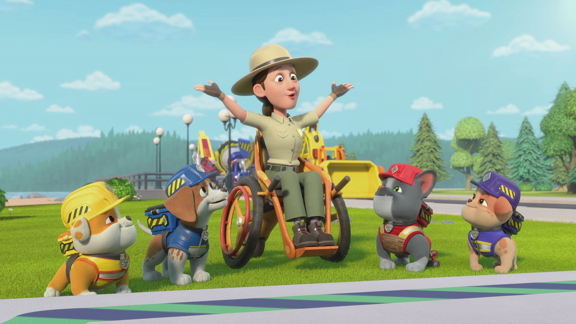 Watch Rubble & Crew Season 2 Episode 12: The Crew Builds a Reuse-It Station/The Crew Builds a ...