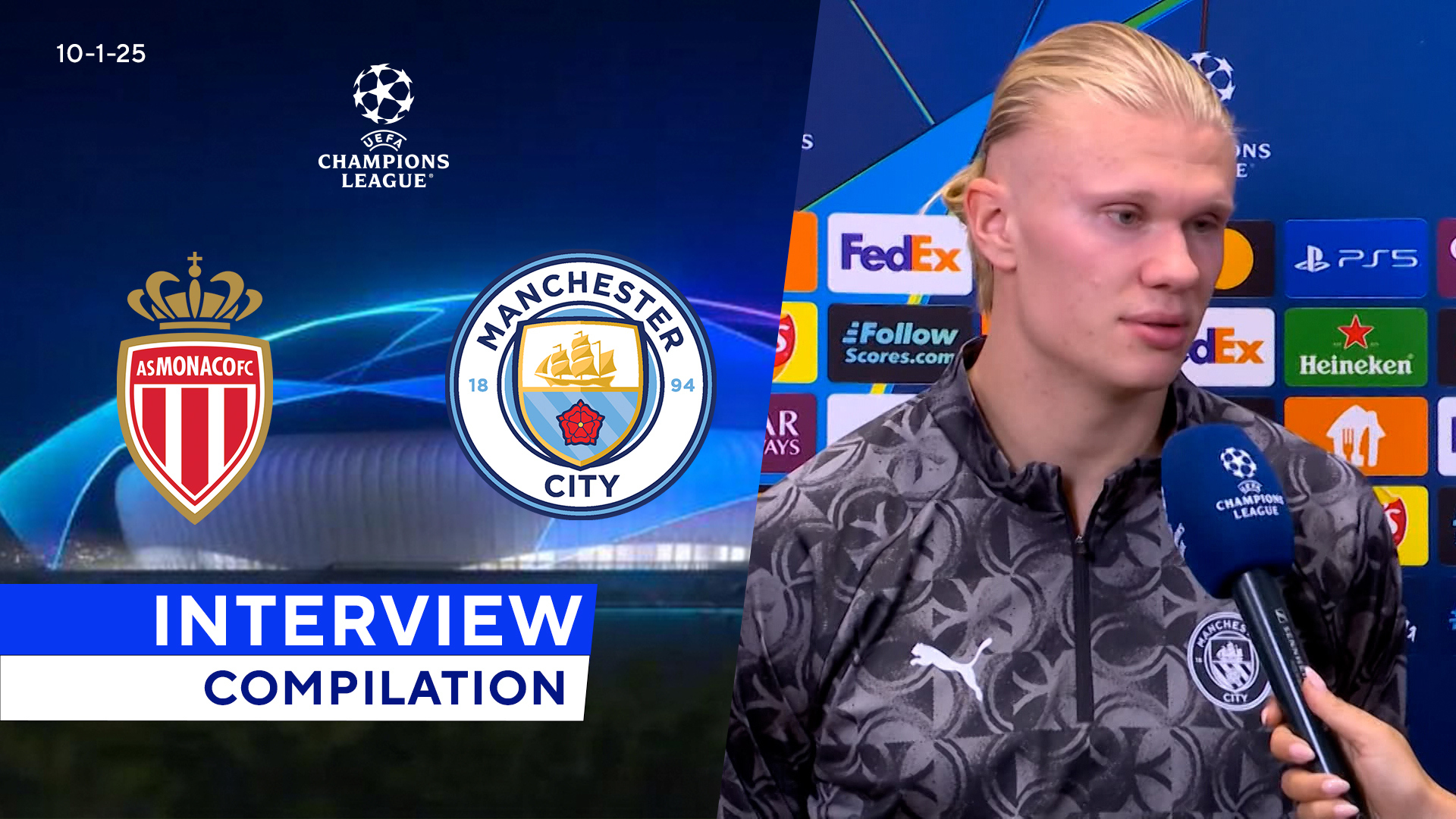Watch UEFA Champions League Interview Compilation: Monaco vs. Man. City ...