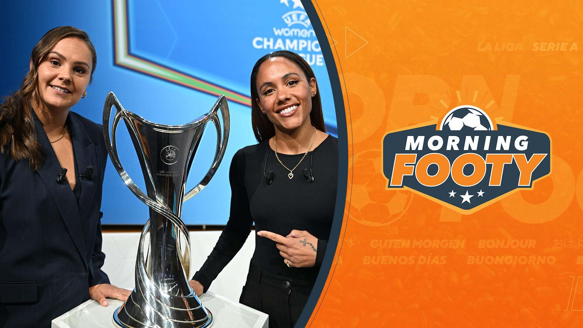 Watch CBS Sports Golazo Network Season 2026 Episode 36: Friday Morning Footy: UEFA Women's ...