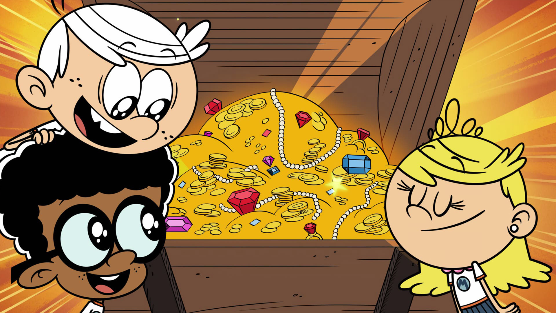 Watch The Loud House Season 10 Episode 2: Summer Camp: Treasure Haunt ...