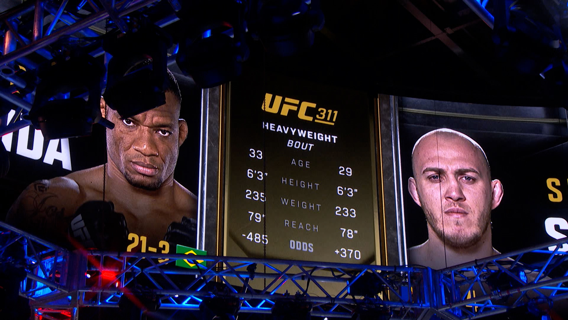 Assista a UFC 311: Jailton Almeida vs. Serghei Spivac Main Card ...