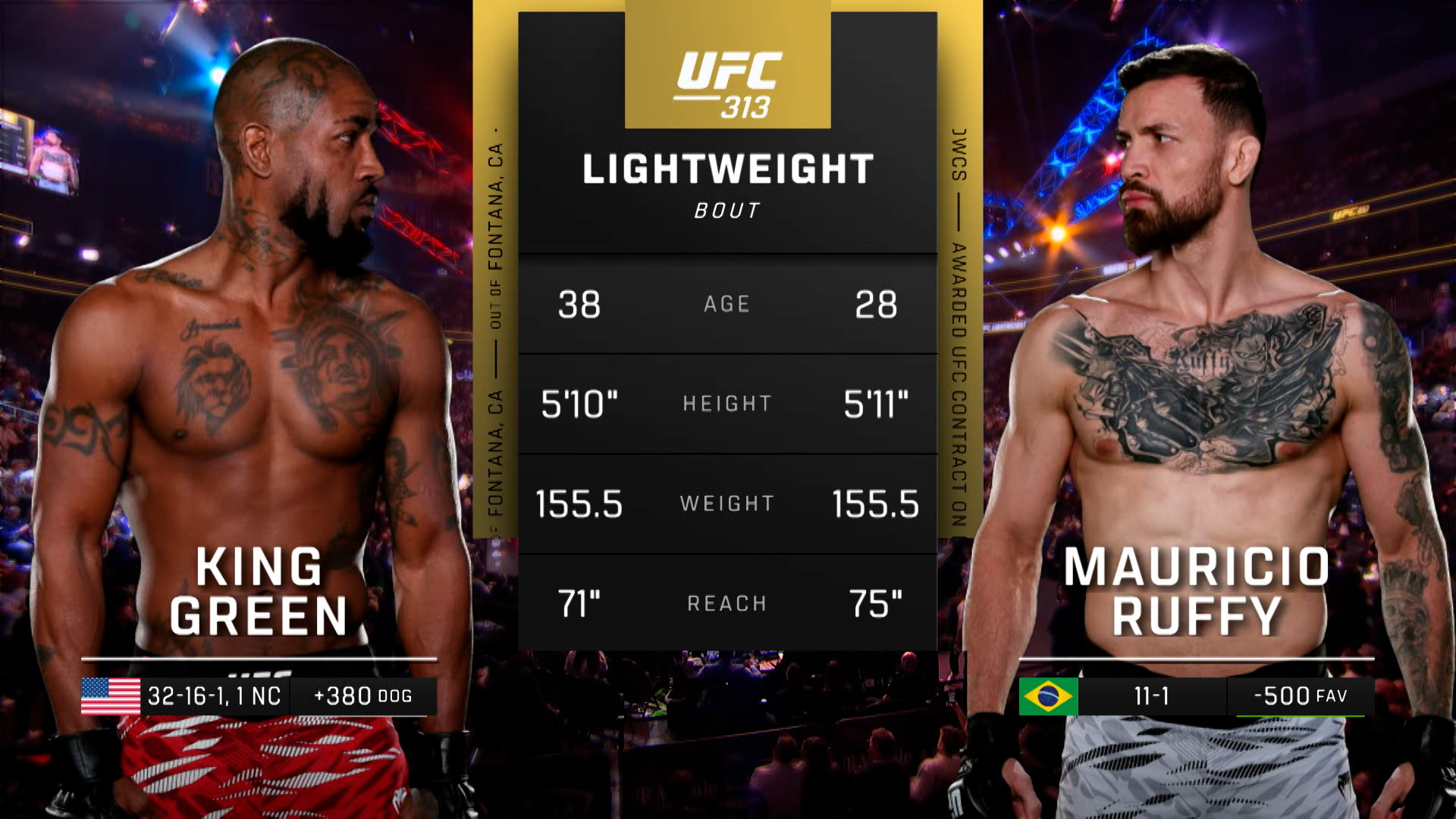 Assista a UFC 313: King Green vs. Mauricio Ruffy Main Card - Paramount+ ...