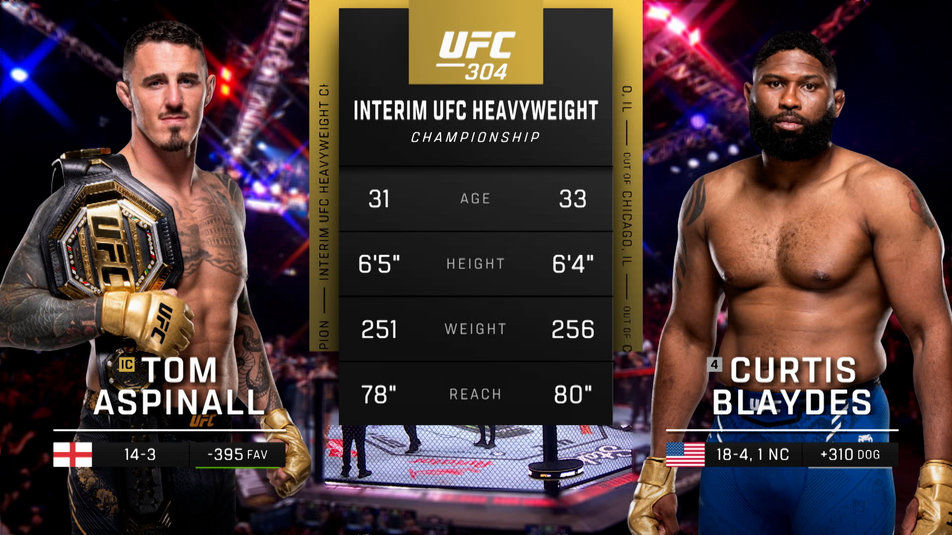 Watch UFC 304: Tom Aspinall vs. Curtis Blaydes Main Card - Paramount+