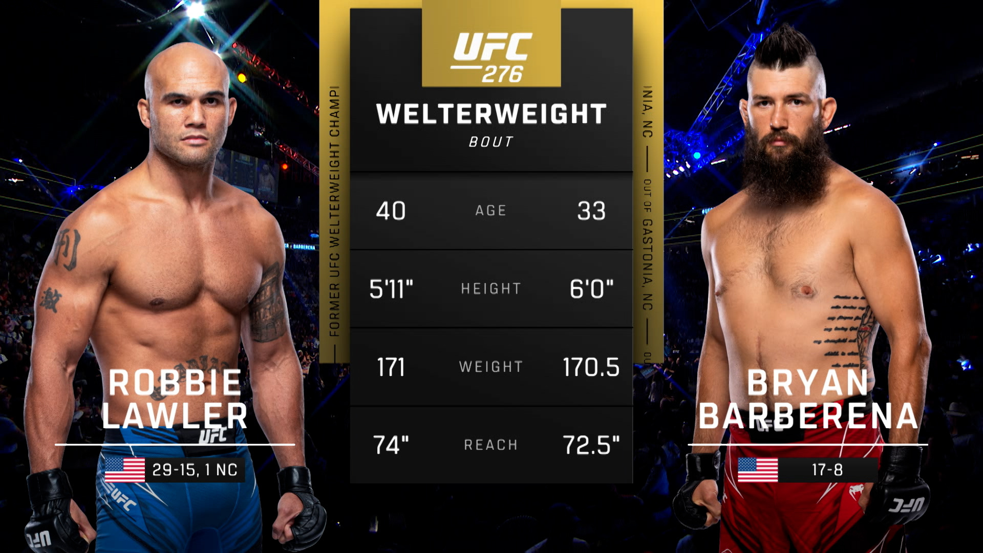 Watch UFC 276: Robbie Lawler vs. Bryan Barberena Main Card - Paramount+ ...