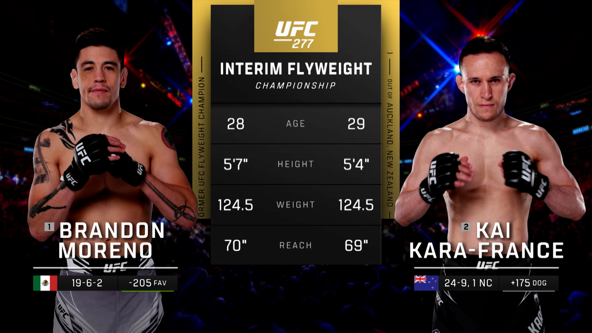 Watch UFC 277: Brandon Moreno vs. Kai Kara-France Main Card - Paramount+