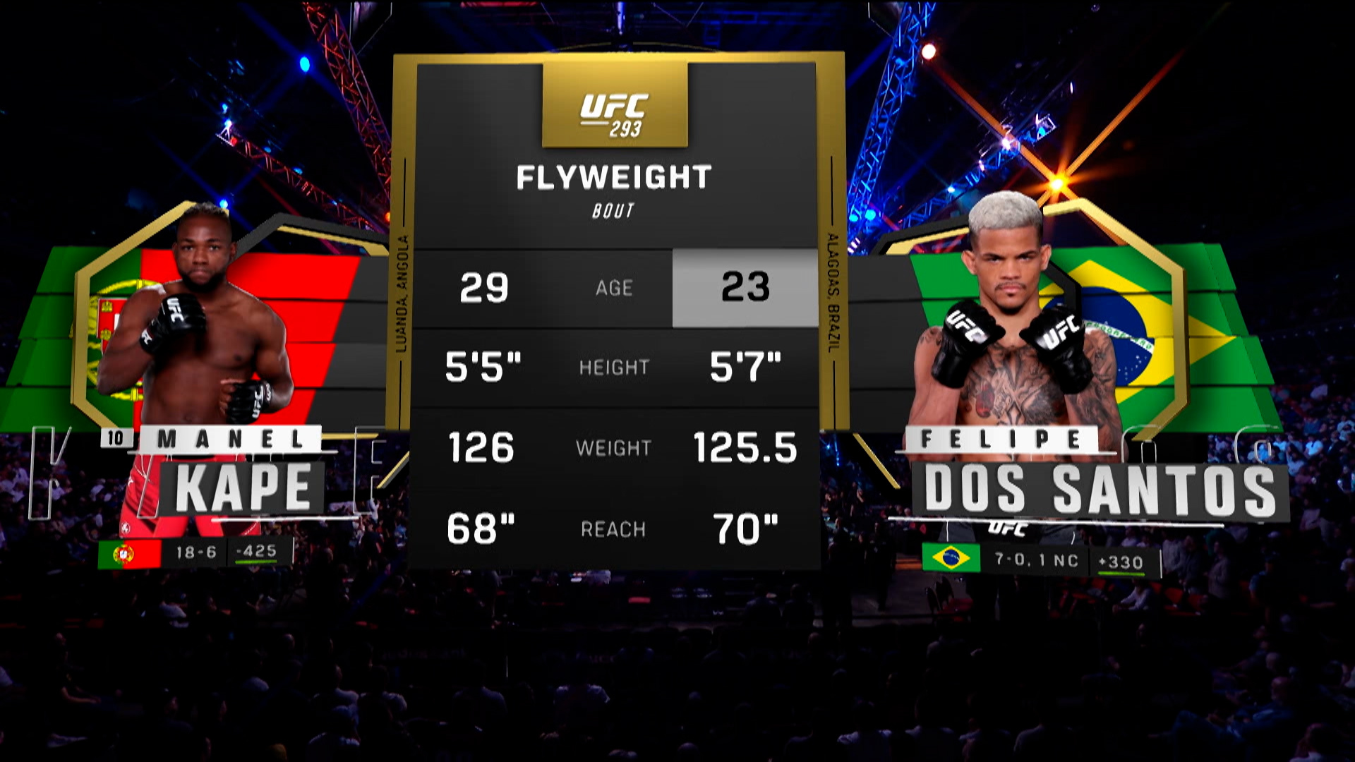 Watch UFC 293: Manel Kape vs. Felipe dos Santos Main Card - Paramount+ ...