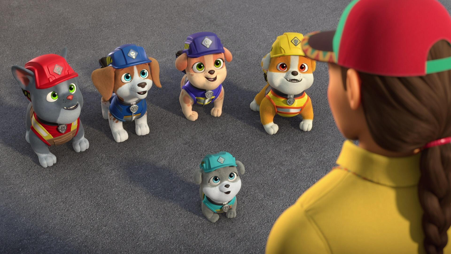 Watch Rubble & Crew Season 3 Episode 7: The Crew Builds A Firefighter ...