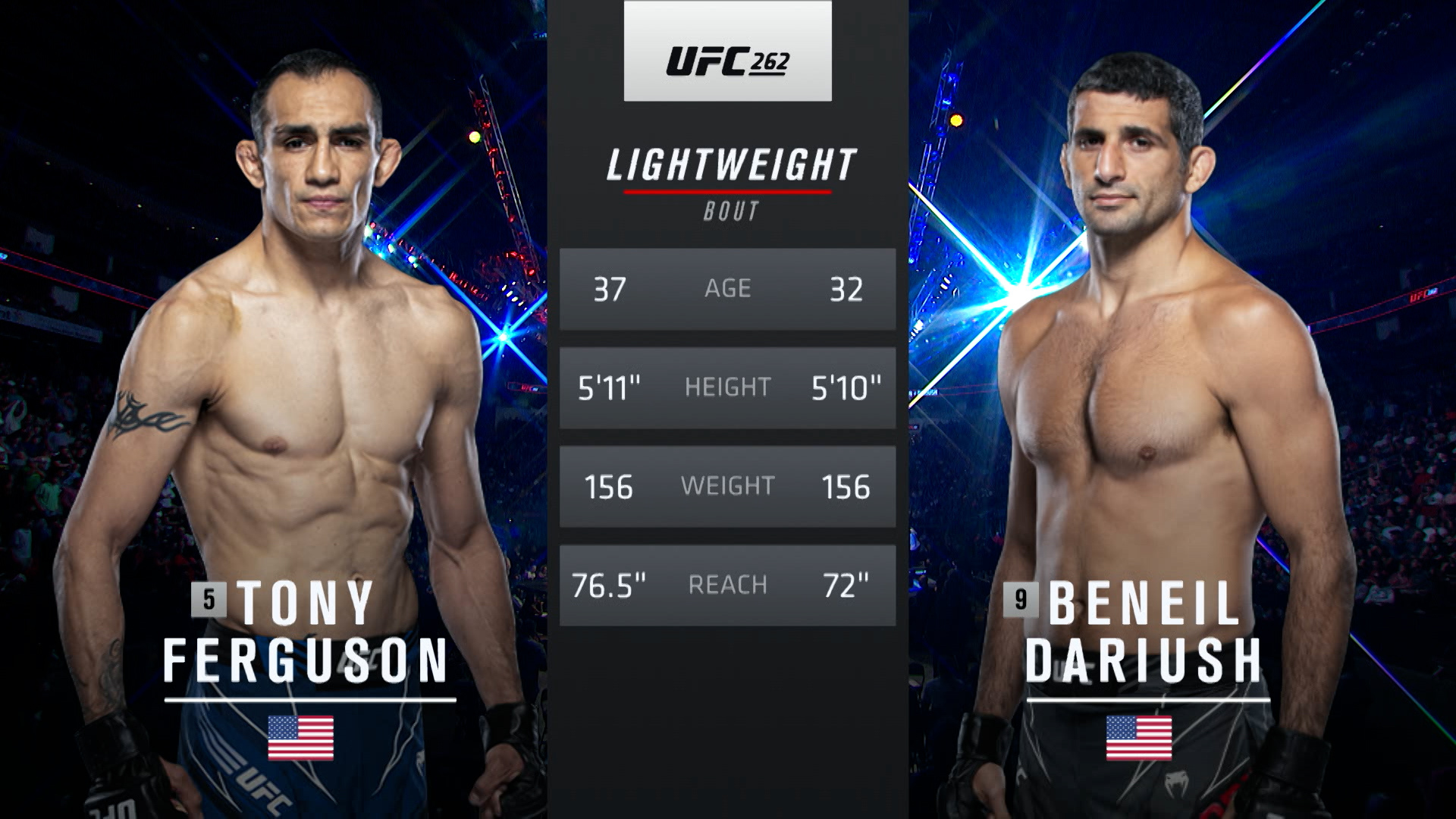 Watch UFC 262: Tony Ferguson vs. Beneil Dariush Main Card - Paramount+ ...