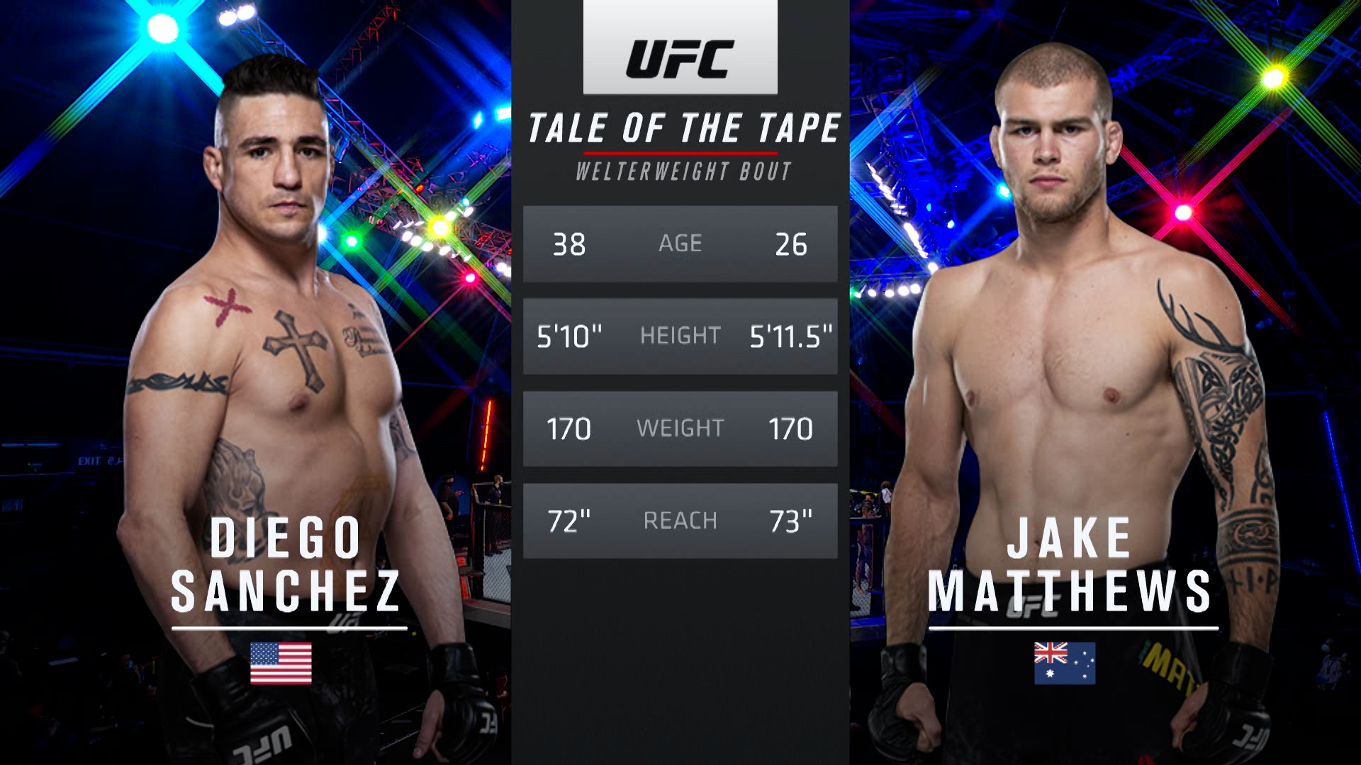 Watch UFC 253: Diego Sanchez vs. Jake Matthews Prelims - Paramount+ ...