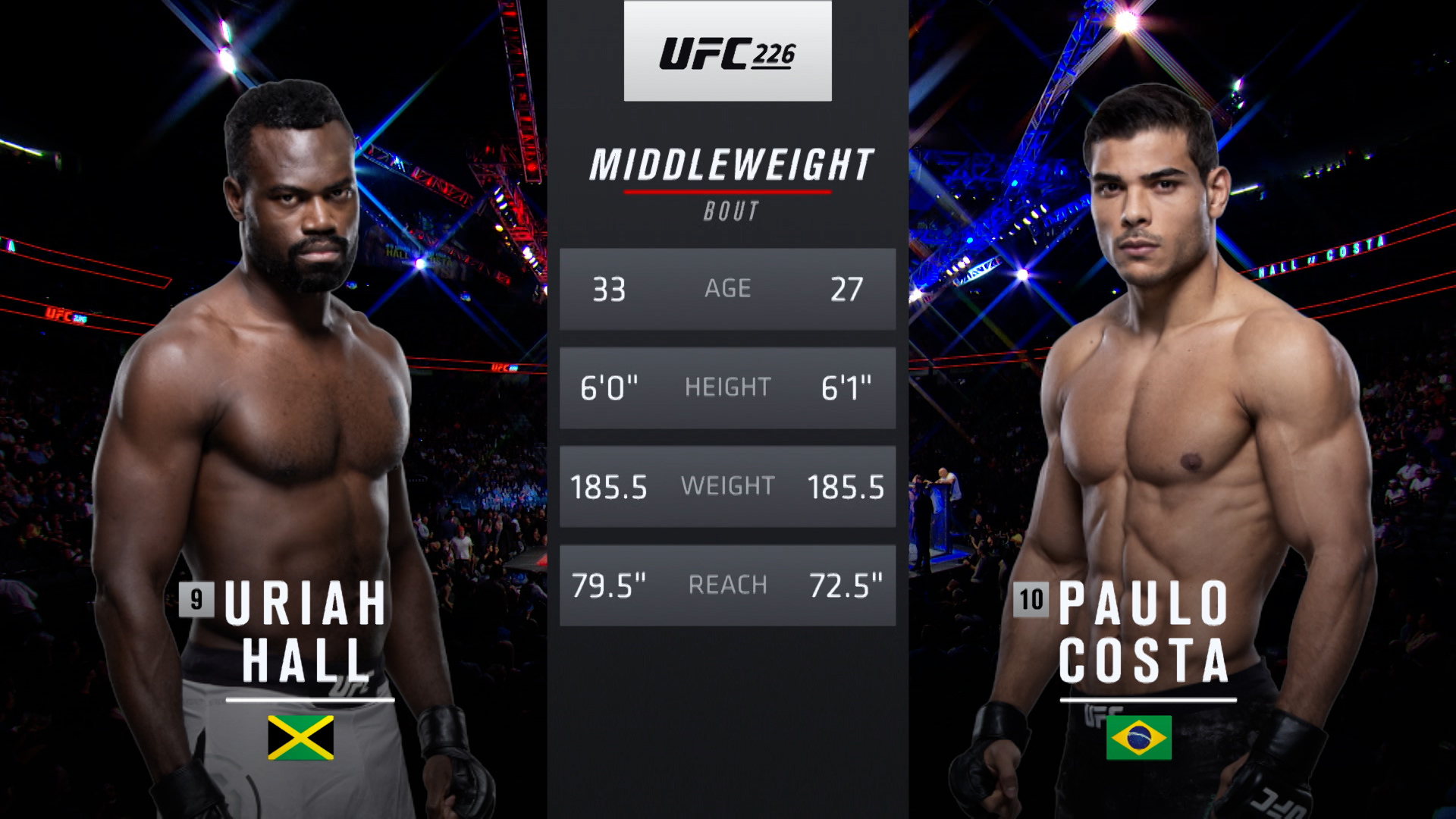 Watch UFC 2010s UFC 226: Uriah Hall vs. Paulo Costa - Paramount+