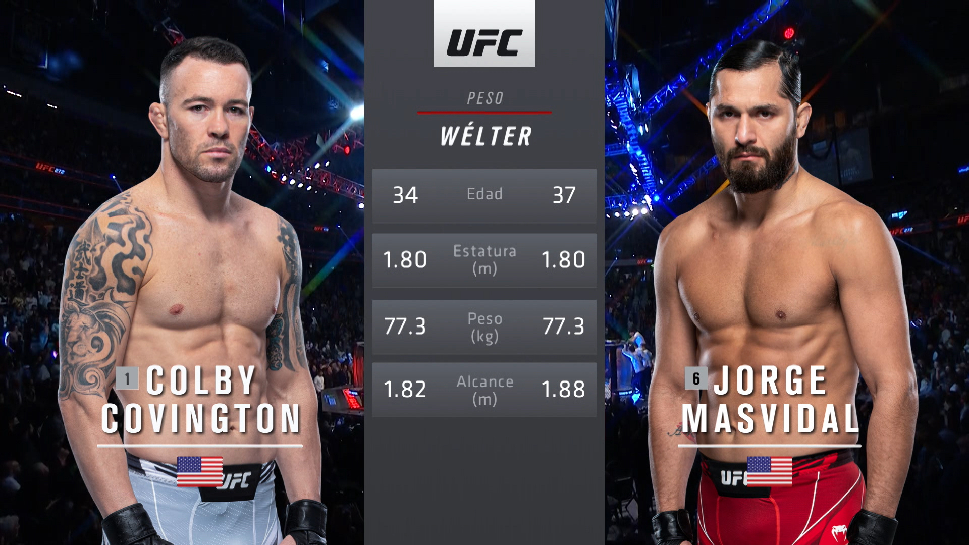 Ve UFC (Español) 272: Covington vs. Masvidal Event Recap (Español ...