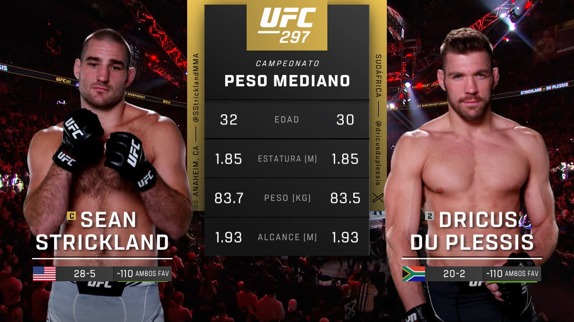 Watch UFC (Español) 297: Strickland vs. Du Plessis Event Recap (Español ...