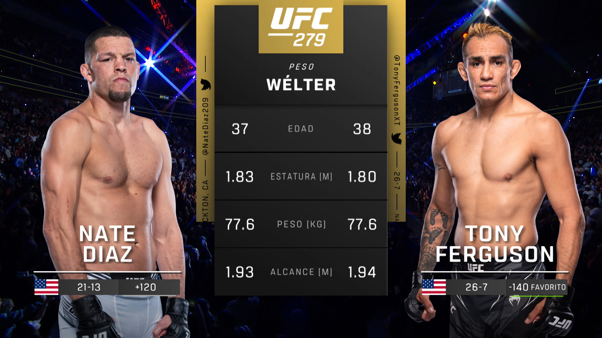 Assista a UFC (Español) 279: Diaz vs. Ferguson Event Recap (Español ...