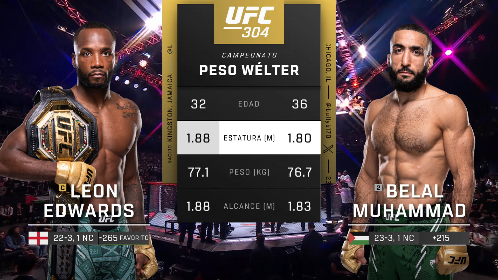 Ve UFC (Español) 304: Edwards vs. Muhammad 2 Event Recap (Español ...