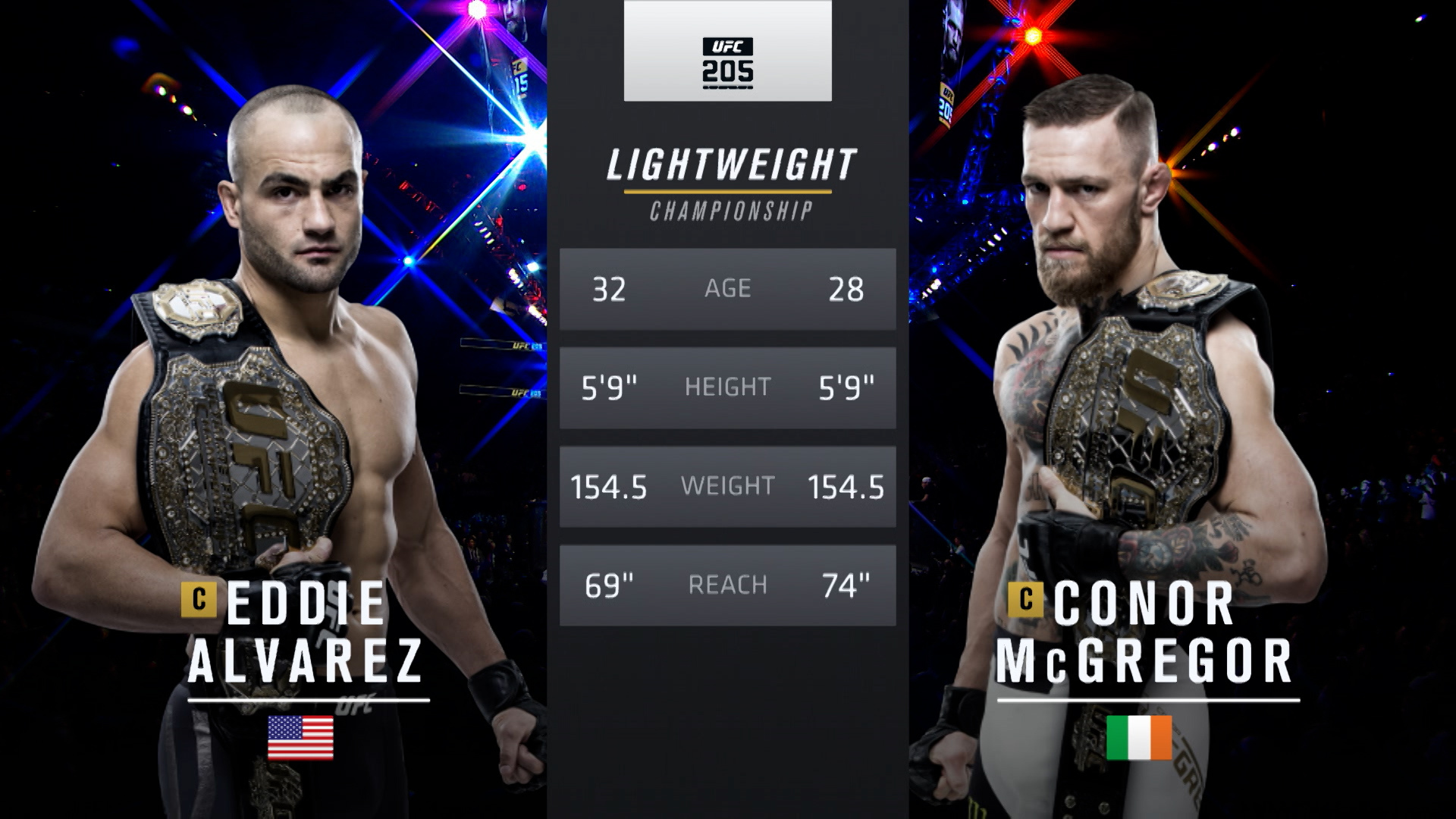 Ve UFC 2010s UFC 205: Eddie Alvarez vs. Conor McGregor - Paramount+ México