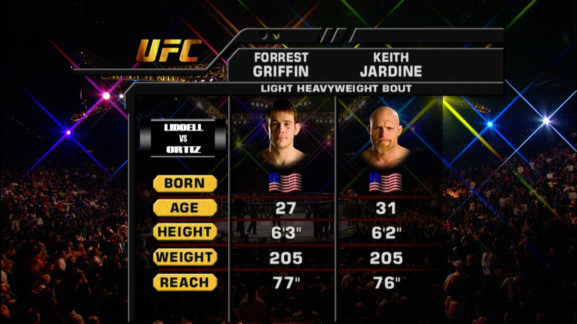 Watch UFC 2000s UFC 66: Keith Jardine vs. Forrest Griffin - Paramount+