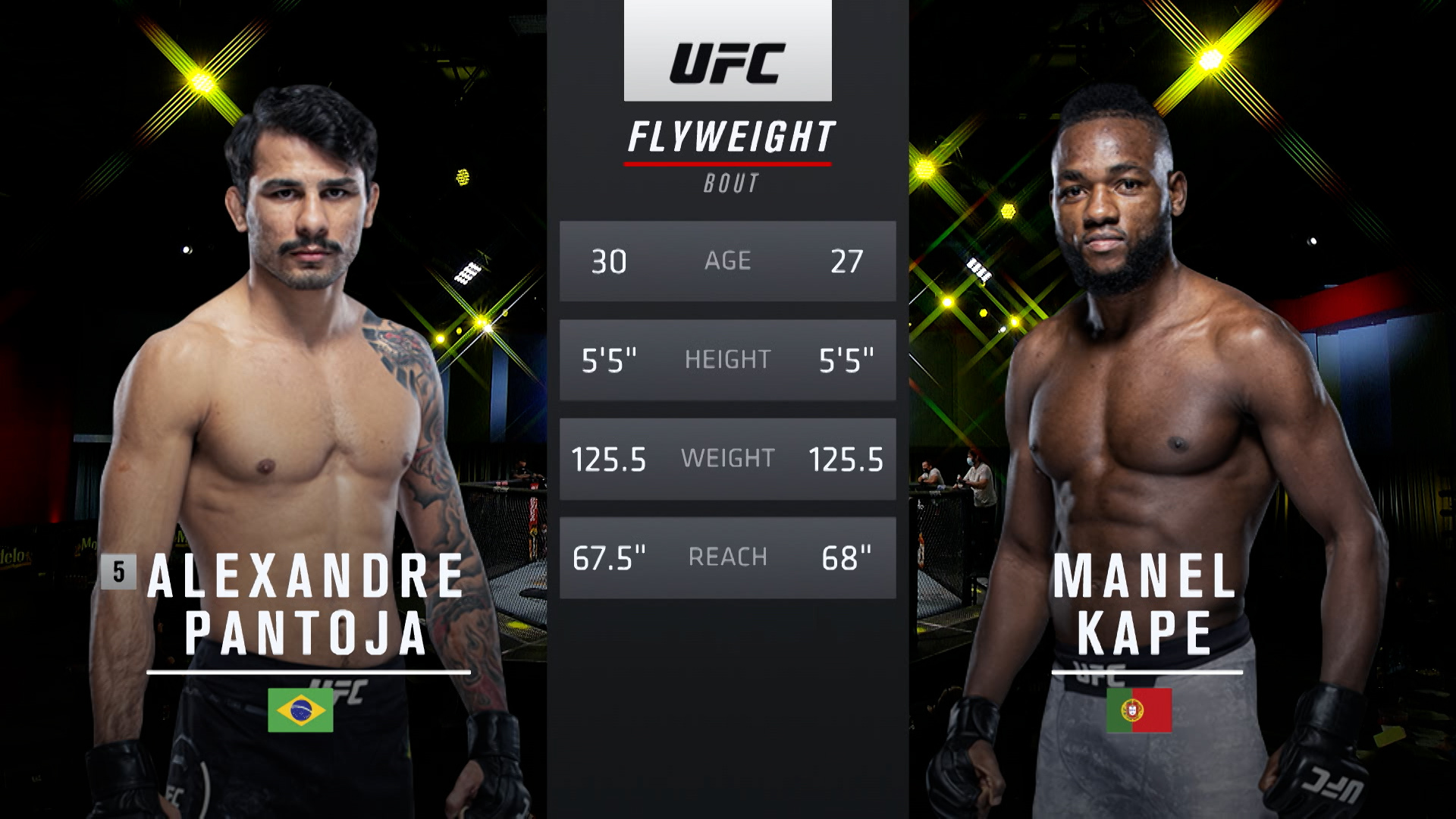 Watch UFC Fight Night Alexandre Pantoja vs. Manel Kape - Paramount+