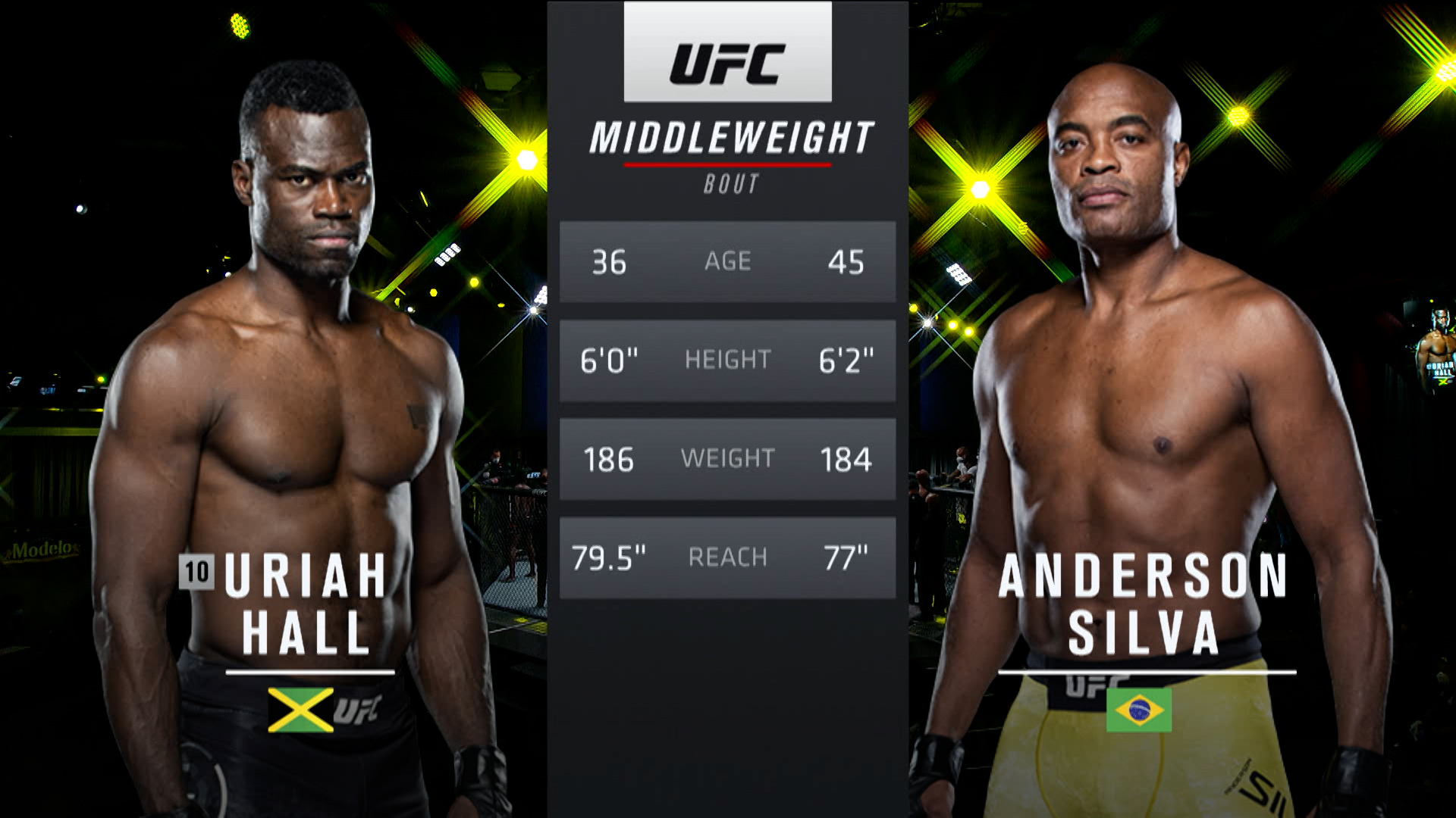 Watch UFC Fight Night Uriah Hall vs. Anderson Silva - Paramount+ Australia