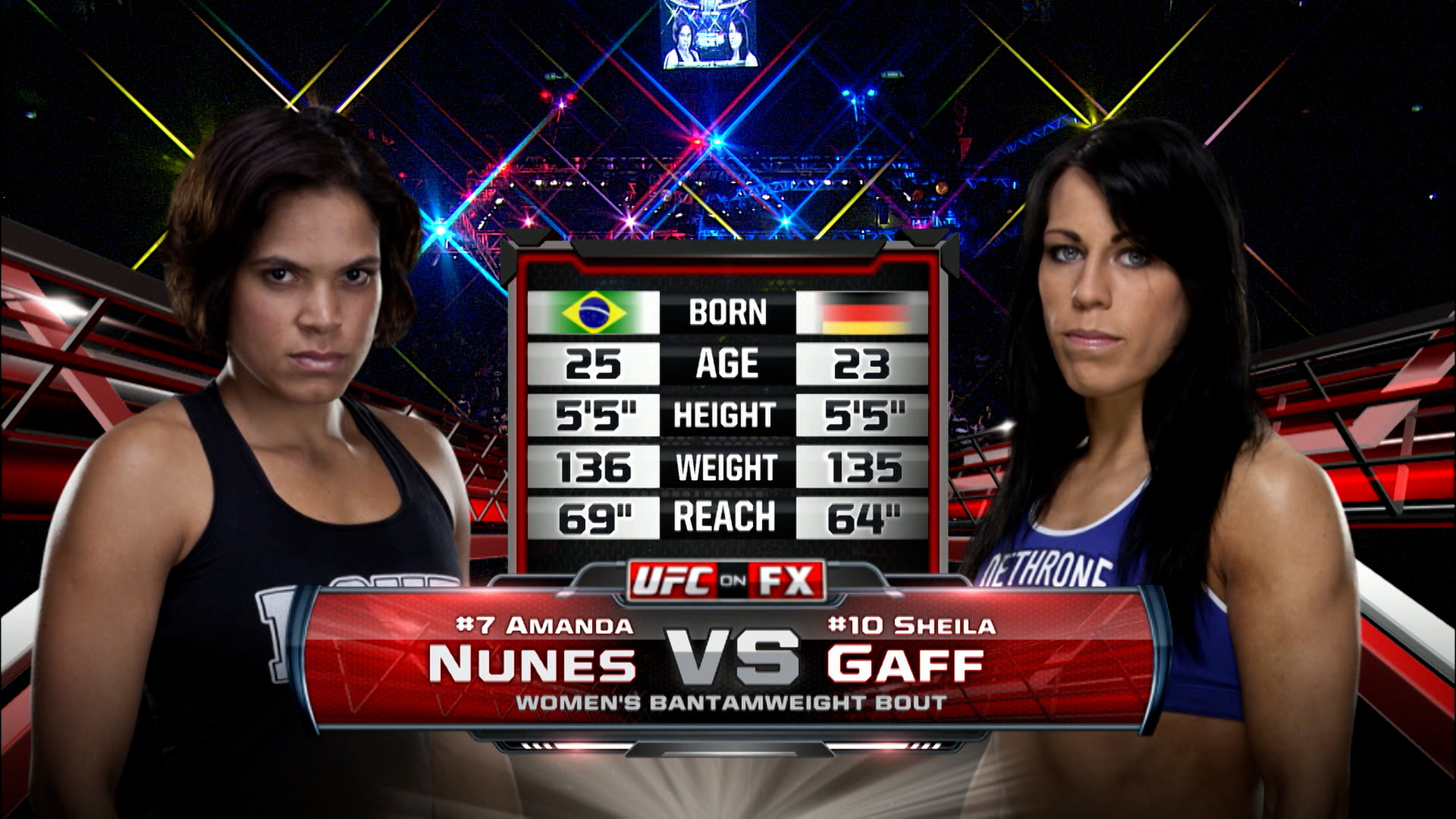 Ve UFC 2010s UFC 163: Amanda Nunes vs. Sheila Gaff - Paramount+ Argentina