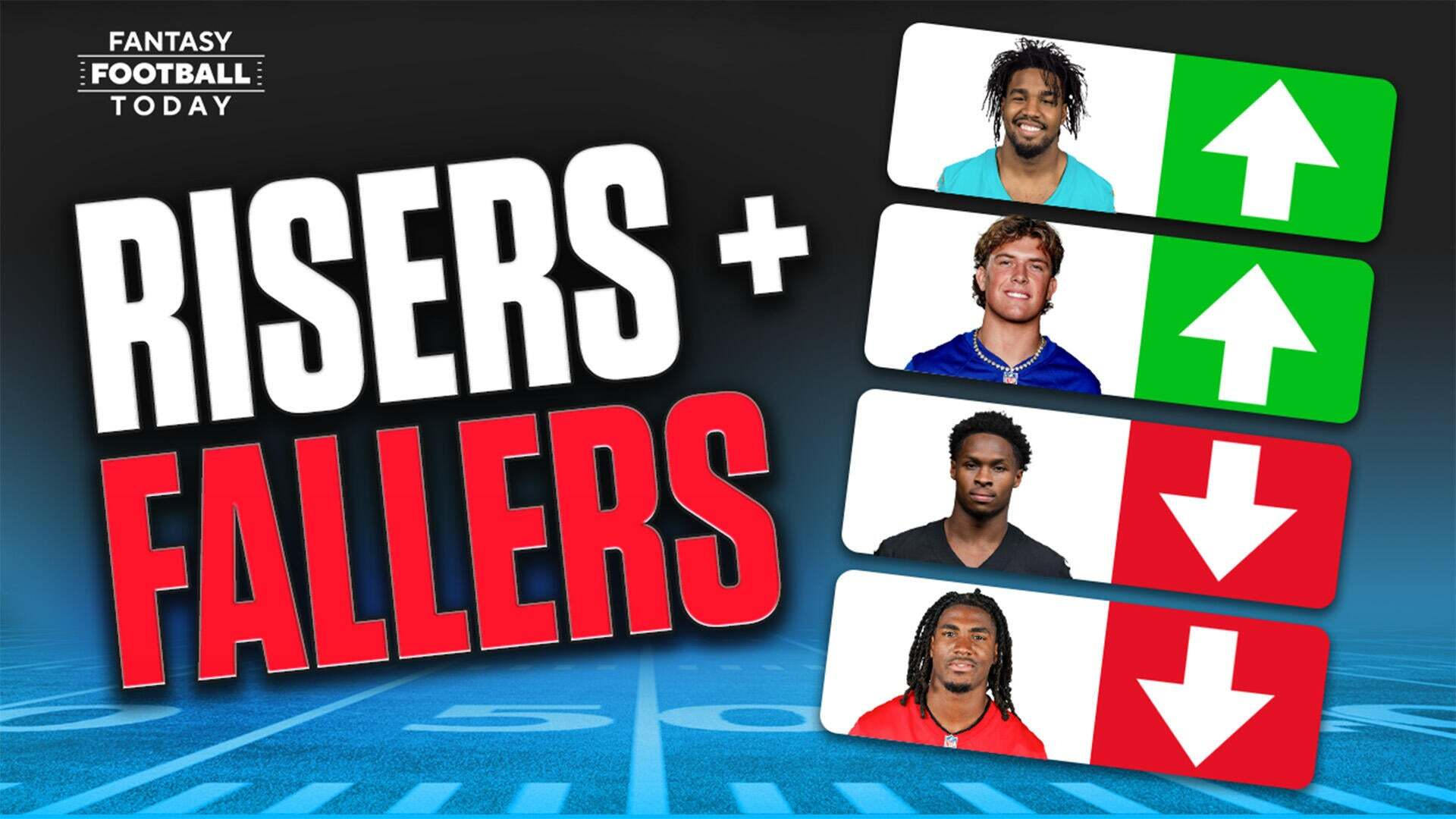 Watch NFL on CBS Fantasy Football Today: Week 8 Risers and Fallers ...