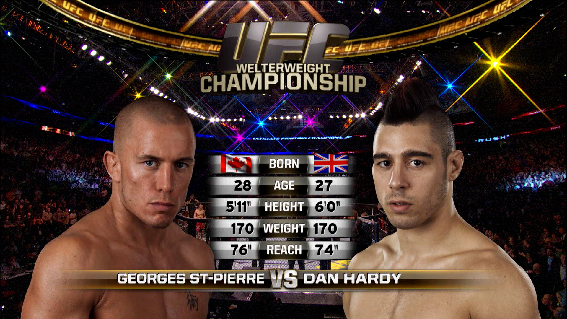 Ve UFC 2010s UFC 111: Georges St-Pierre vs. Dan Hardy - Paramount+ México