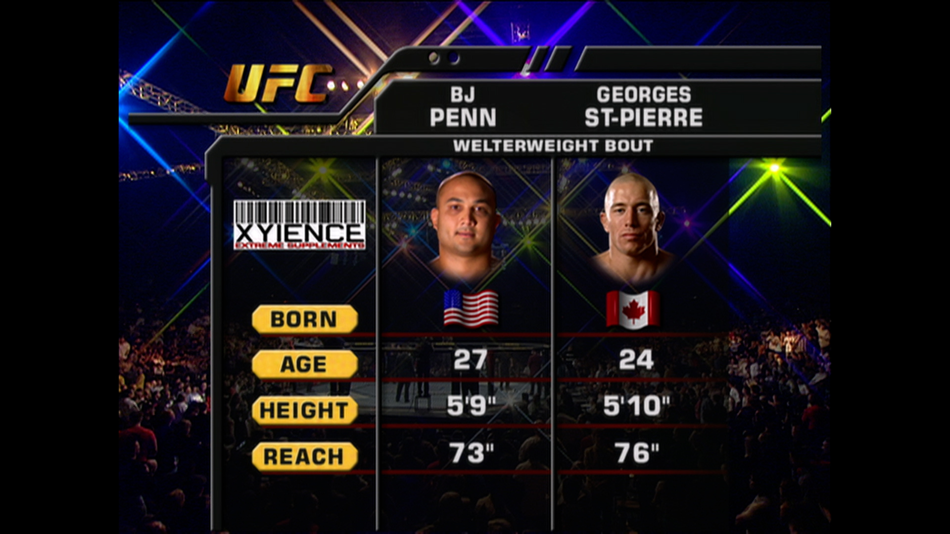 Assista a UFC 2000s UFC 58: Georges St-Pierre vs. BJ Penn - Paramount+ ...