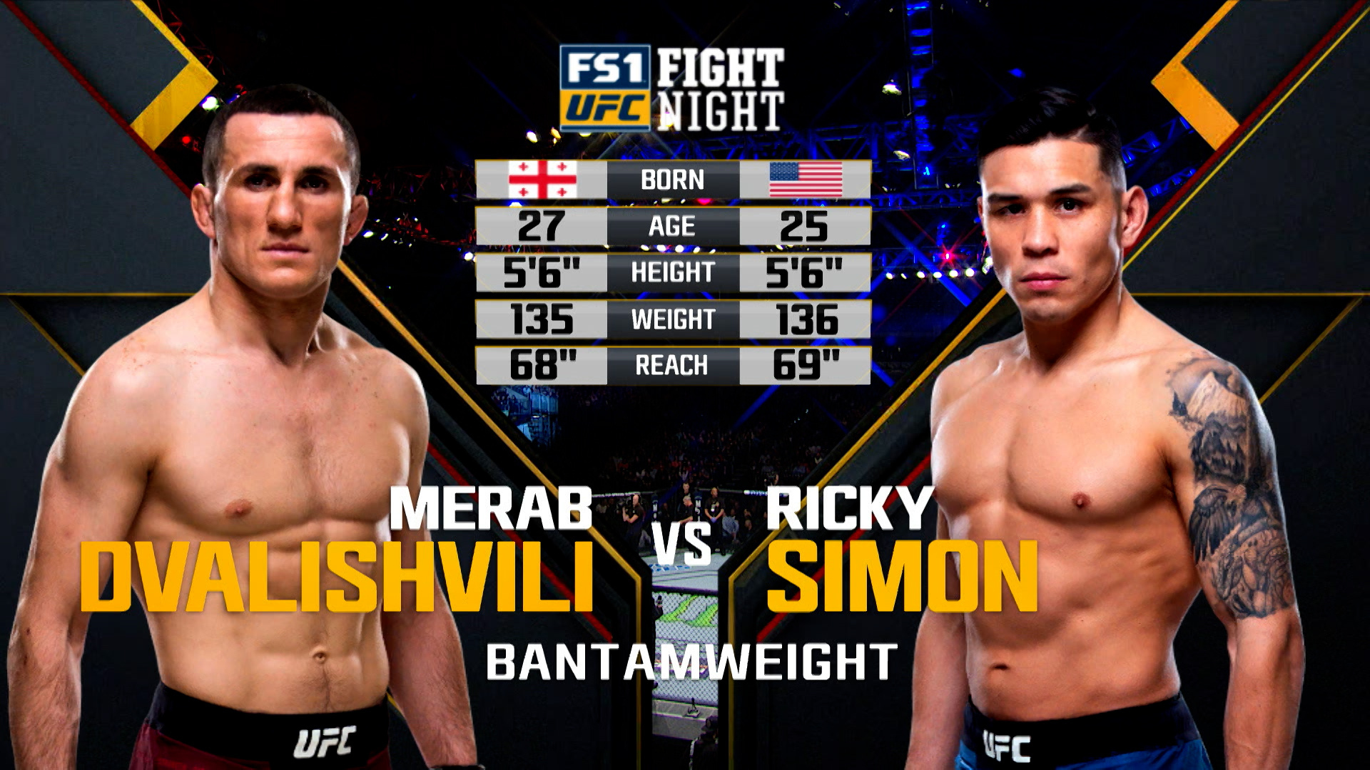 Watch UFC Fight Night Merab Dvalishvili vs. Ricky Simon - Paramount+ ...