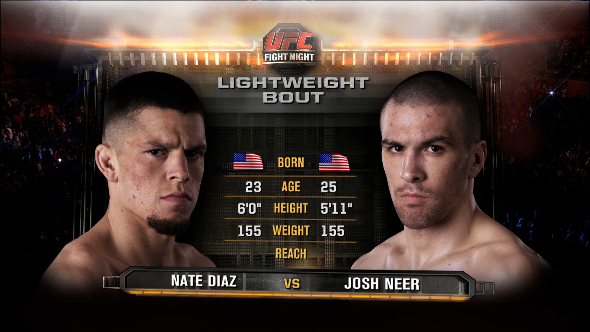 Ve UFC Fight Night Nate Diaz vs. Josh Neer - Paramount+ Panamá