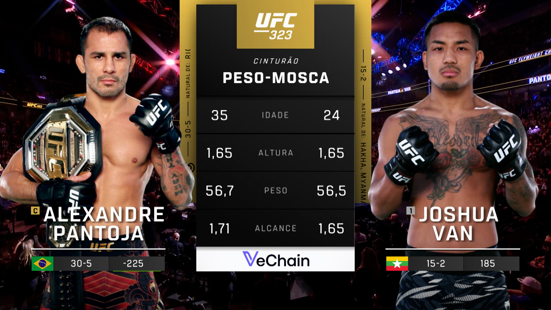 Ve UFC (Português) 323: Alexandre Pantoja vs. Joshua Van Main Card ...