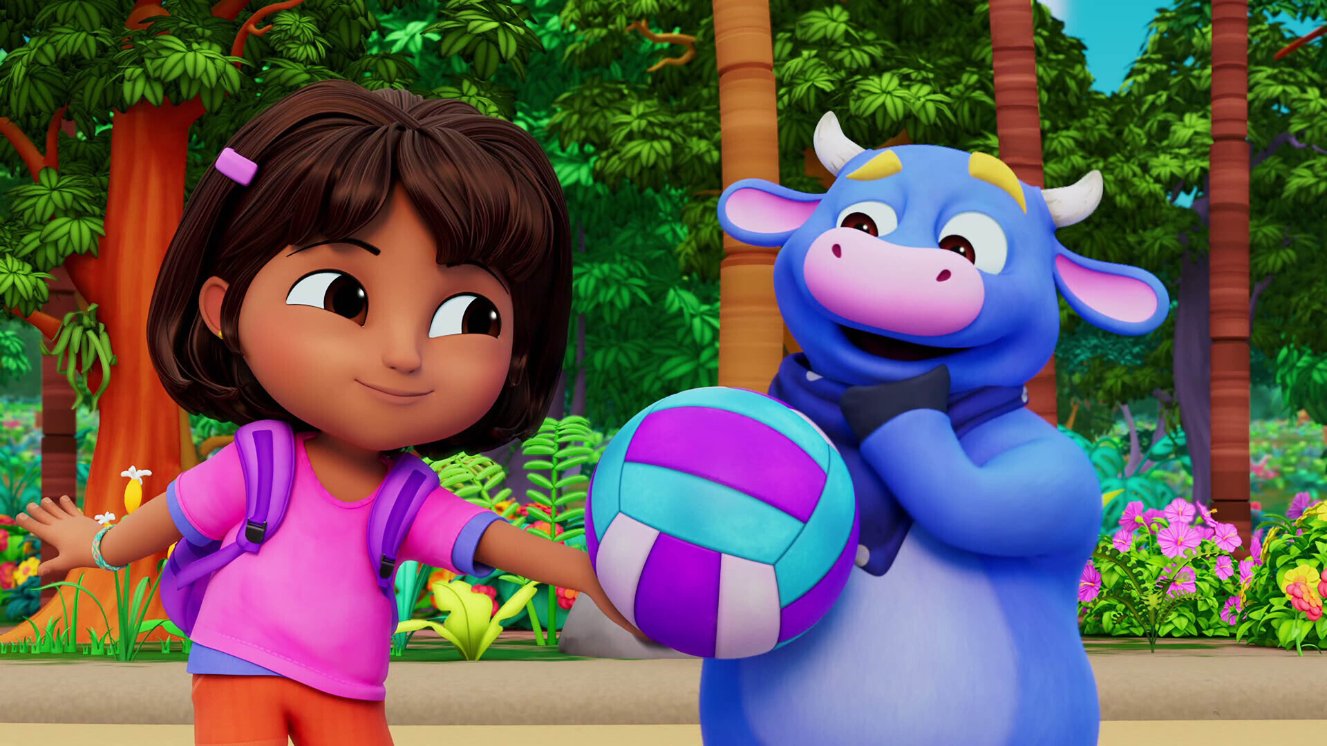 Mira DORA, temporada 4, episodio 21: Volleybull! en Paramount+ México