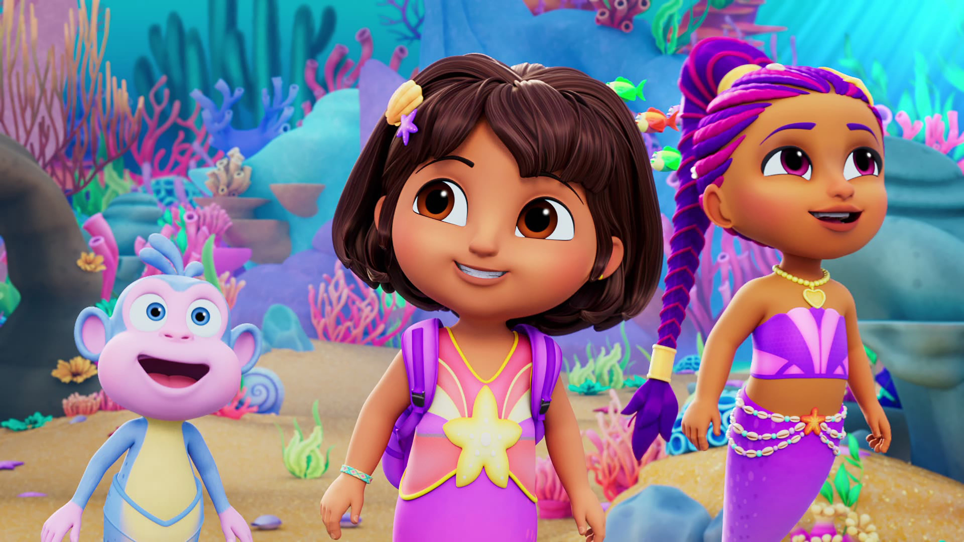 Mira DORA, temporada 4, episodio 17: Dora's Mermaid Adventure en ...