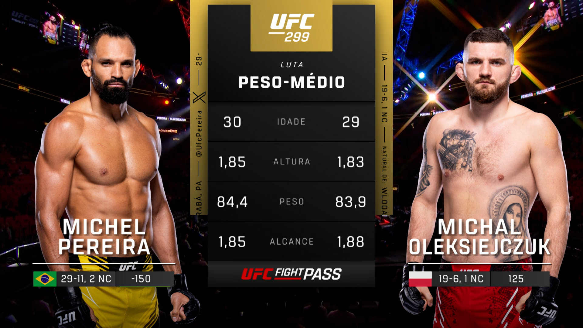 Watch UFC (Português) 299: Michel Pereira vs. Michal Oleksiejczuk ...