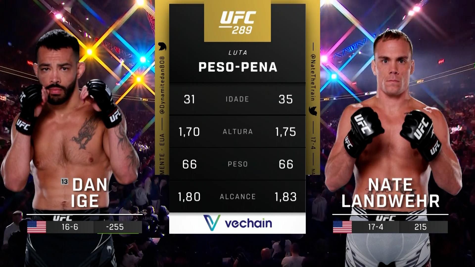 Watch UFC (Português) Dan Ige vs. Nate Landwehr (UFC 289: Nunes vs ...